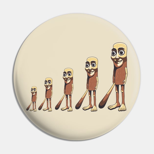 Tung Tung Tung Sahurs - Tung Tung Tung Sahur - Pin | TeePublic