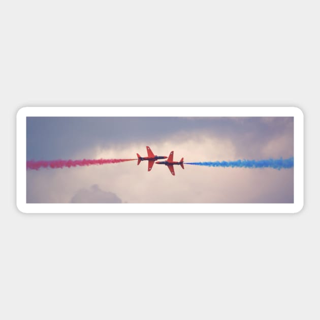 Red Arrows Pass - Hawk T1 - Sticker | TeePublic
