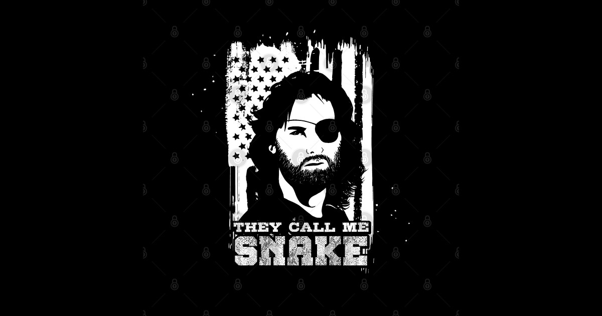 They Call Me Snake - Snake Plissken - Sticker | TeePublic