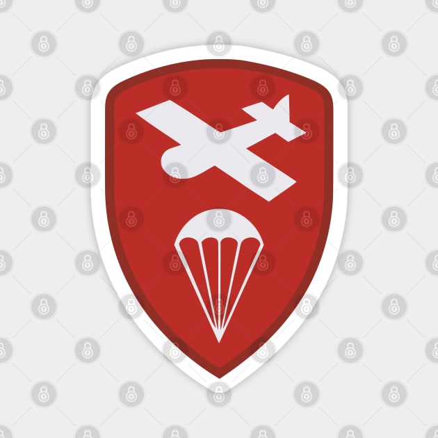 WW2 Airborne Command Patch - Ww2 Airborne Patch - Magnet | TeePublic