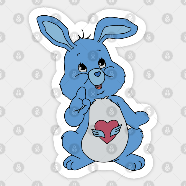 Swift Heart Rabbit Vintage 80’s Care Bear Cousin - Care Bear Cousins ...