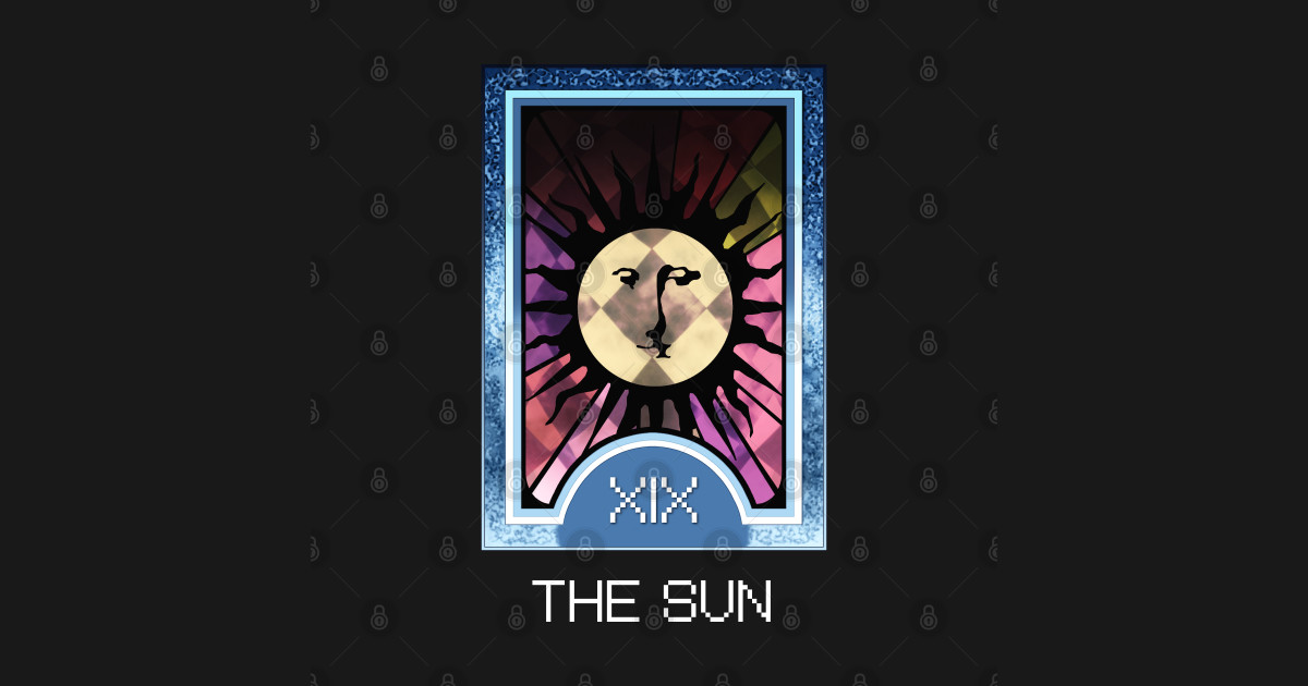 The Sun Arcana Tarot Card - Persona - T-Shirt | TeePublic