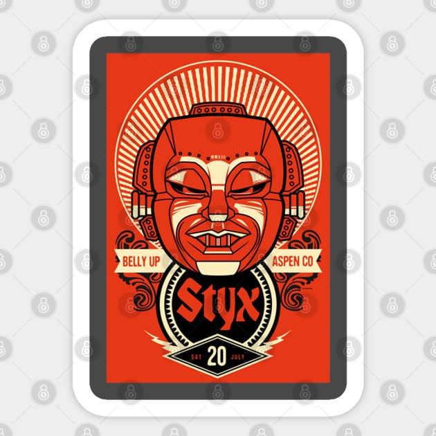 Styx Logo - Styx - Sticker | TeePublic