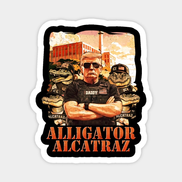 Alligator Alcatraz Everglades Florida Prison Daddy Trump - Alligator ...
