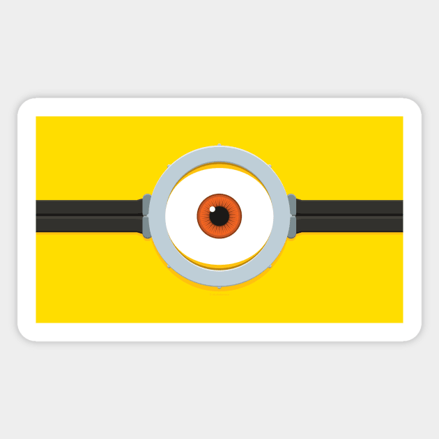 One Eye - Minions - Sticker | TeePublic