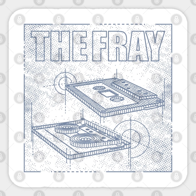 The Fray - Technical Drawing - Musician - Sticker | TeePublic
