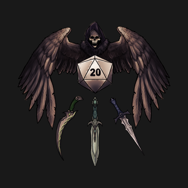 DnD rogue symbol - Dnd - T-Shirt | TeePublic