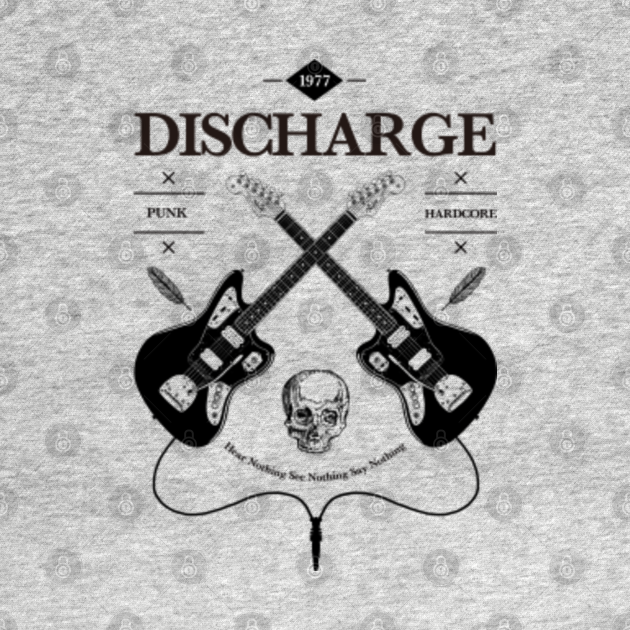 Discharge Logo - Discharge - T-Shirt | TeePublic