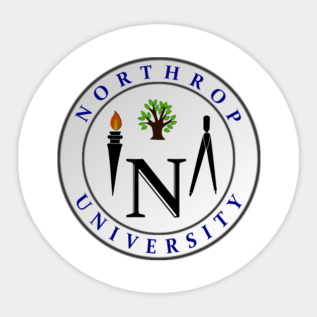 Northrop University (Opaque) - Northrop University - Sticker | TeePublic