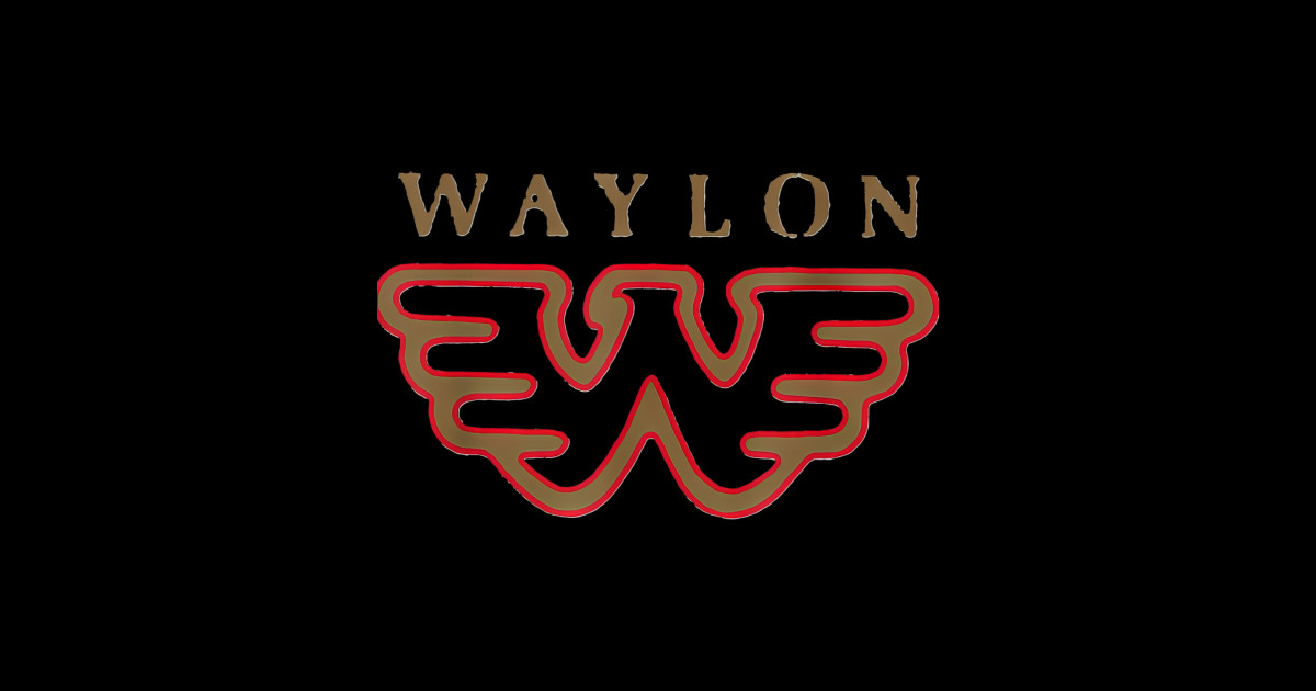 Waylon Jennings Official Merchandise Flying Logo - Waylon Jennings ...