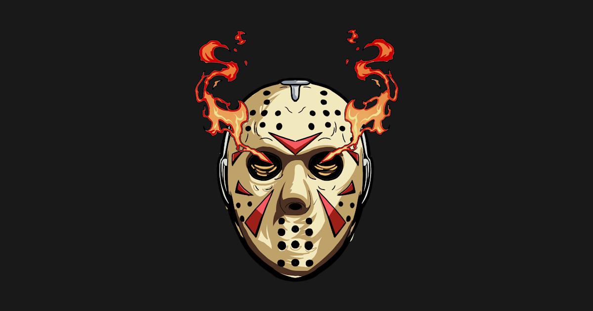 jason fire eyes - Jason Voorhees - T-Shirt | TeePublic