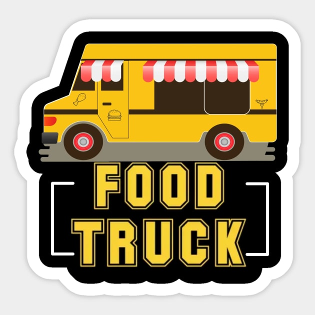Food Truck Express - Food Truck - Sticker | TeePublic