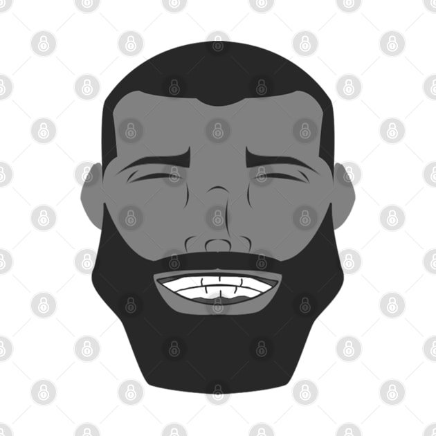 Gigachad Bouncing Betty Face: A Meme Design - Giga Chad - T-Shirt ...