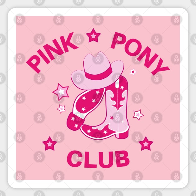 Pink Pony Club - Pink Pony Club - Sticker | TeePublic
