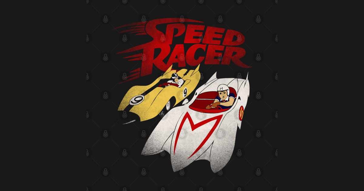 Speed Racer Fight Vintage - Speed Racer - T-Shirt | TeePublic