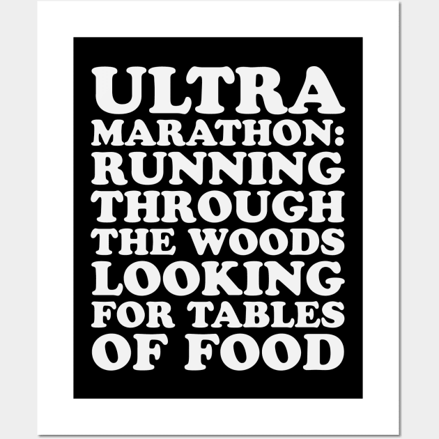 Ultramarathon Definition Running Through the Woods Trail Runner ...