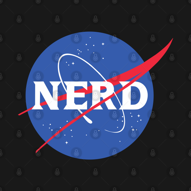 Nerds In Space - Nerd - T-Shirt | TeePublic