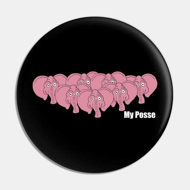 My Posse - Drinking - Pin | TeePublic