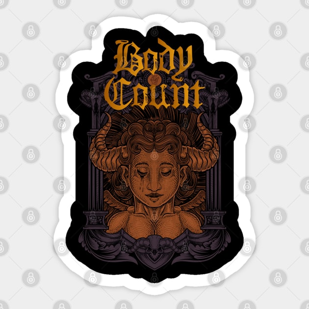 Body Count metal - Body Count - Sticker | TeePublic