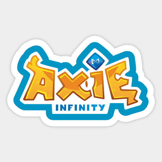 Axie Infinity Logo - Axie Infinity - Sticker | TeePublic