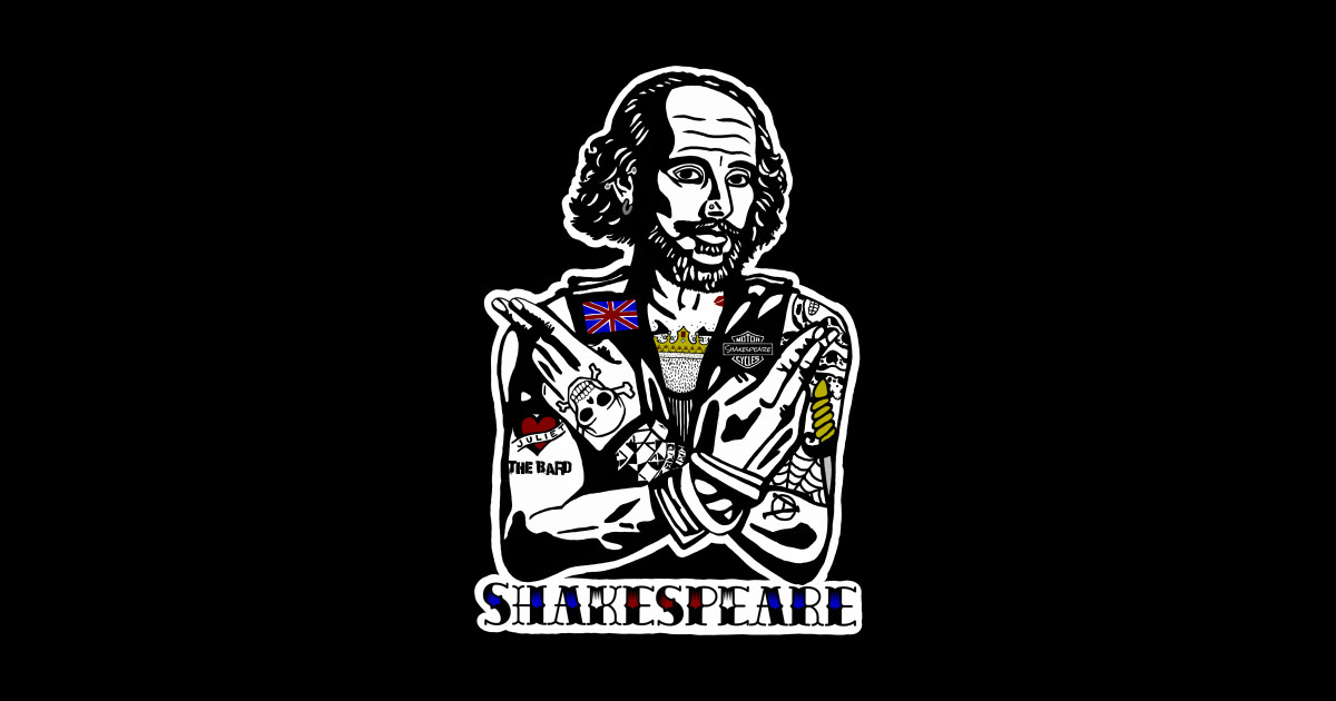 William Shakespeare - Shakespeare - Sticker | TeePublic