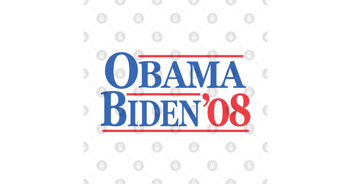 Obama Biden 08 - Barack Obama - T-Shirt | TeePublic