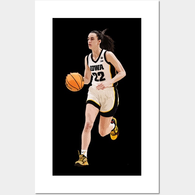 Caitlin Clark - Real baller! - Caitlin Clark - Posters and Art Prints ...