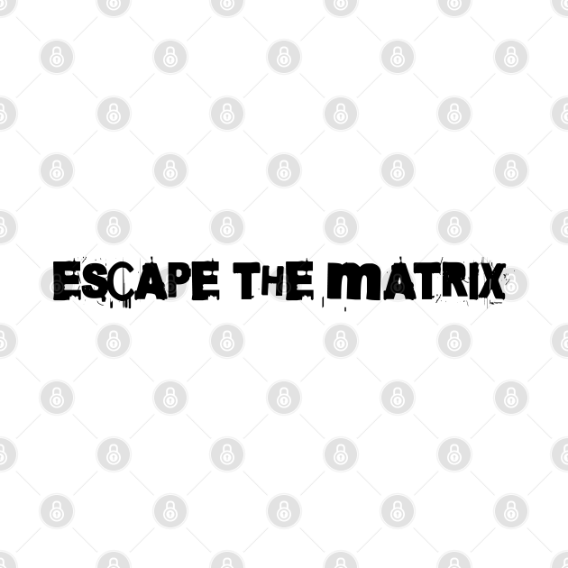 Escape the matrix - Andrew Tate - T-Shirt | TeePublic