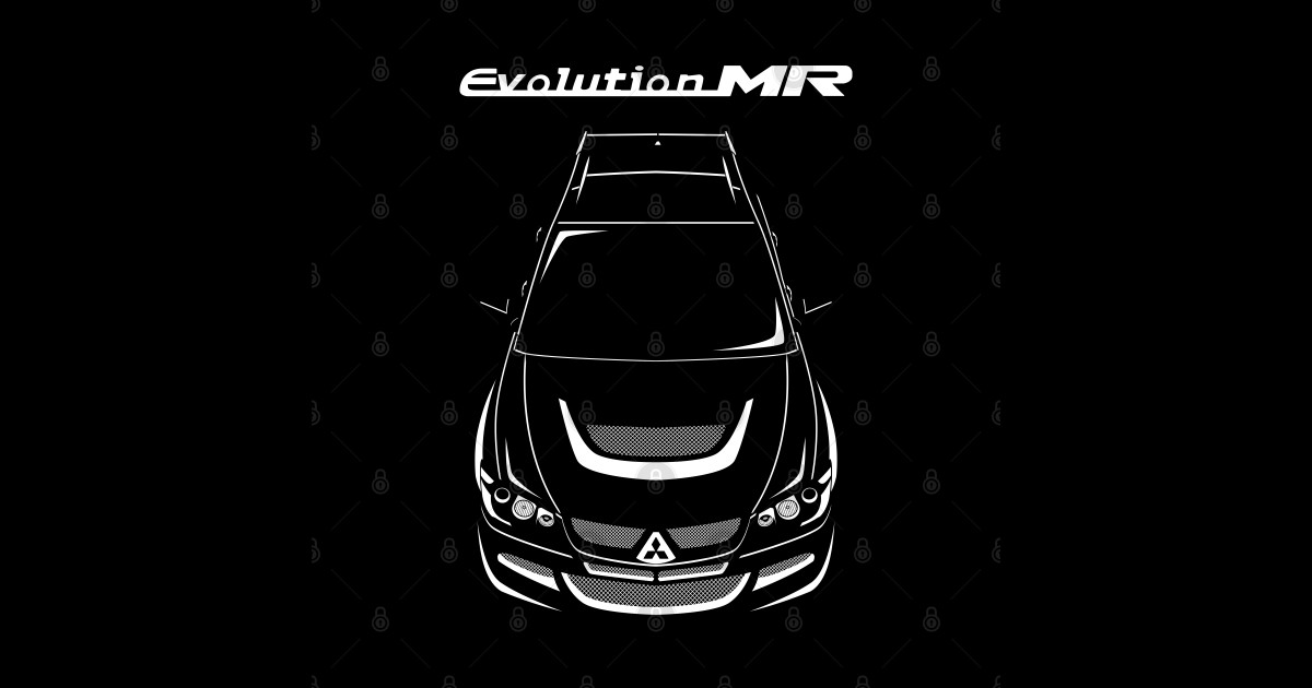 Lancer Evolution VIII Evo 8 2003-2005 - Evo 8 - Sticker | TeePublic