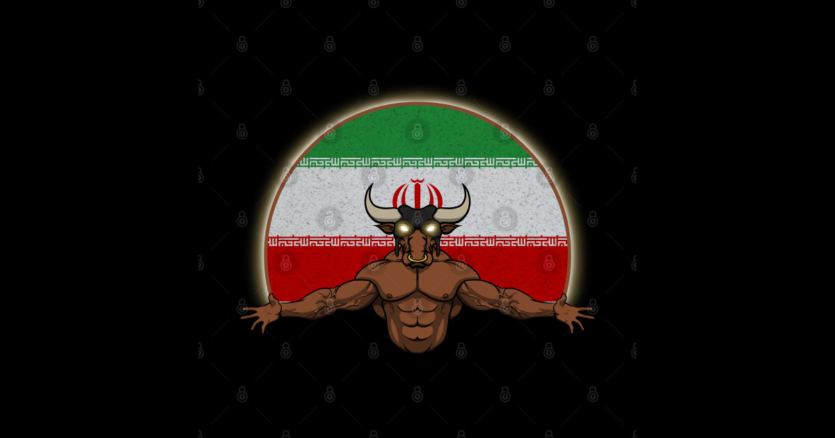 Minotaur Iran - Iran - Sticker | TeePublic