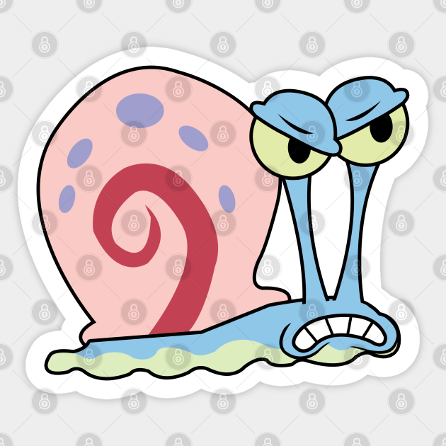 Gary Spongebob Squarepants - Spongebob Squarepants - Sticker | TeePublic