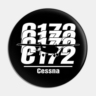 Cessna 172 Skyhawk Cessna 172 Airplane Pins and Buttons for Sale ...