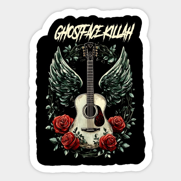 GHOSTFACE KILLAH FAN ART - Ghostface Killah Fan Art - Sticker | TeePublic