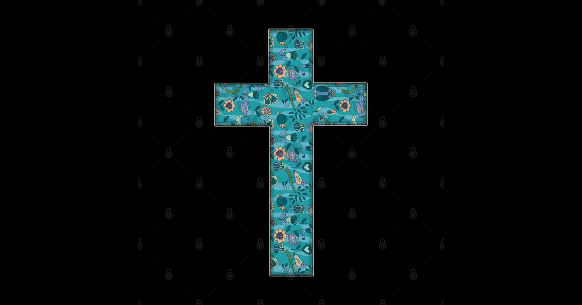 Christian Cross - Christian Cross - Sticker | TeePublic
