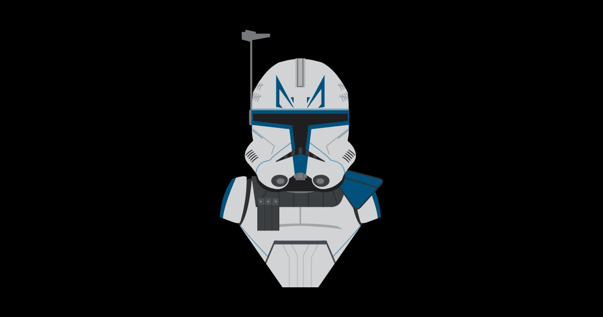 Captain Rex phase 2 sticker - Star Wars - Sticker | TeePublic