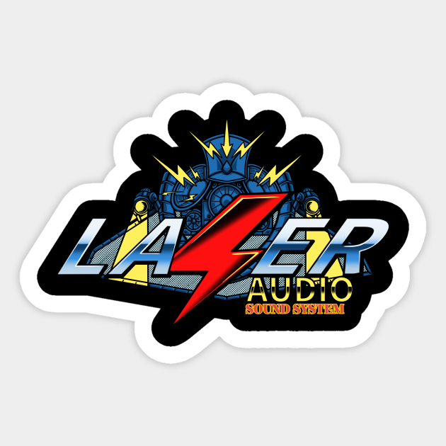 Logo sound system - Sound System - Sticker | TeePublic