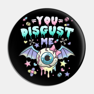 Pastel Goth Chibi Vaporwave Kawaii Pins and Buttons for Sale | TeePublic