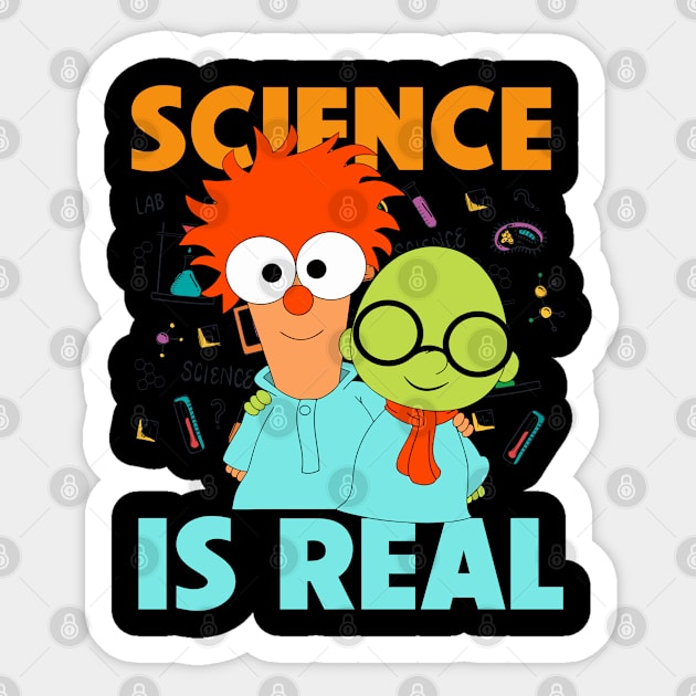 Muppets Science is Real - Muppets - Sticker | TeePublic