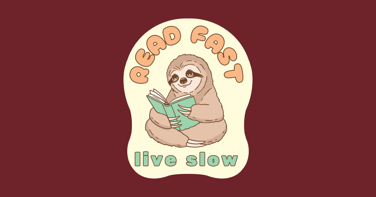 Read fast, live slow - Read Fast Live Slow - T-Shirt | TeePublic