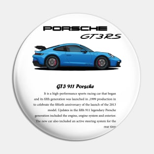 Porsche 911 Gt3 Rs Hypercar Pins and Buttons for Sale | TeePublic