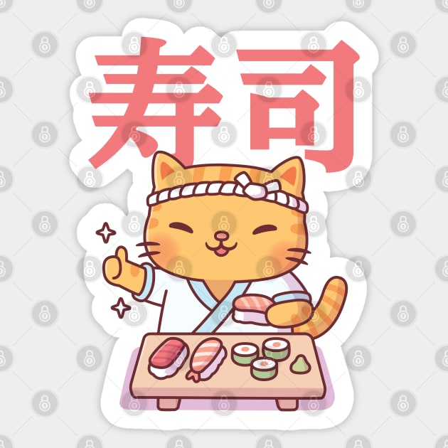 cute cat sushi
