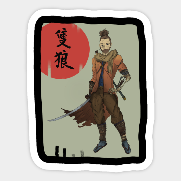 Sekiro - Sekiro Shadows Die Twice - Sticker | TeePublic