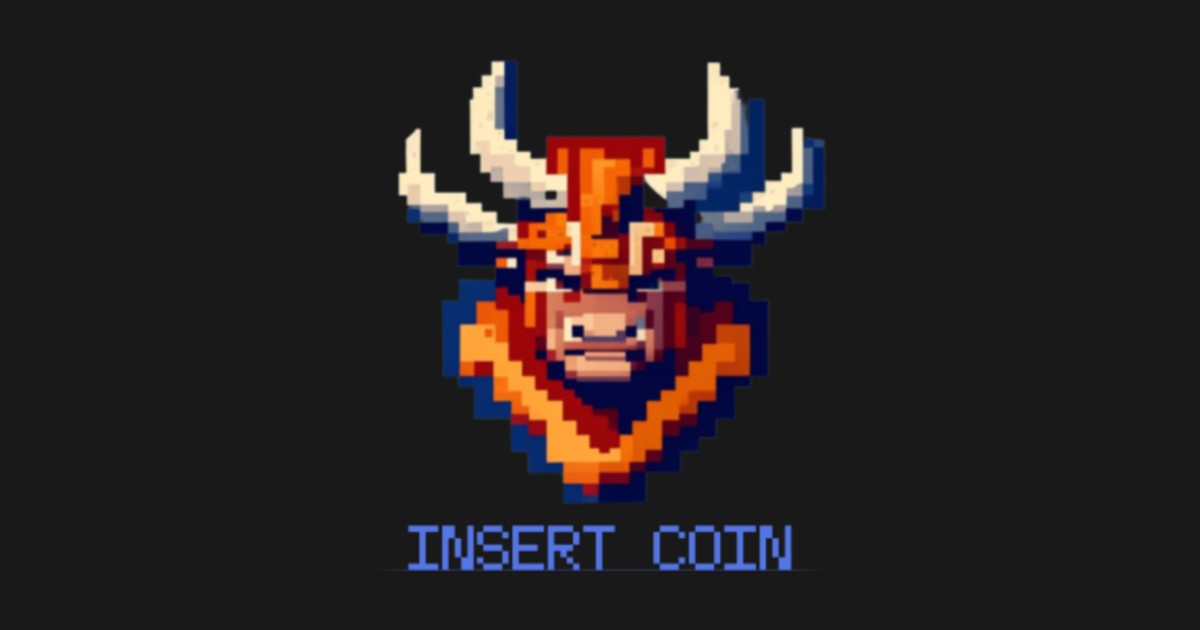 Minotaur pixel game - Pixel Game - T-Shirt | TeePublic