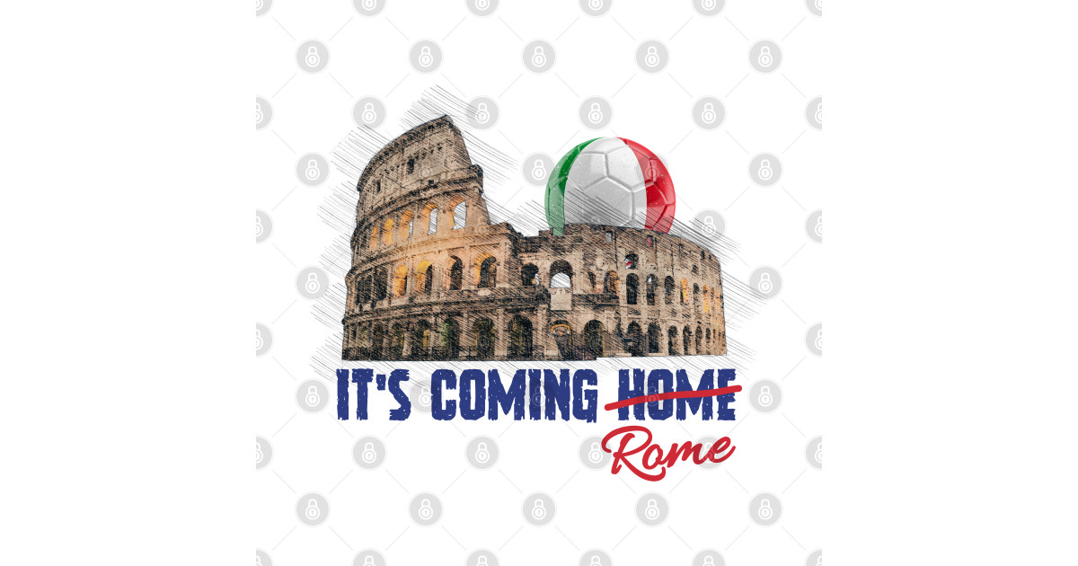 Its Coming Rome italy soccer - Its Coming Rome - Long Sleeve T-Shirt ...