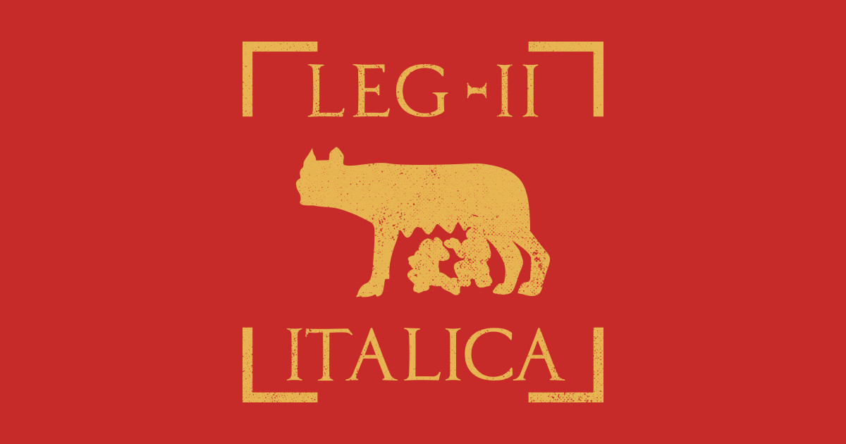 Legio II Italica Wolf Emblem Roman Legion - Vexillum - T-Shirt | TeePublic