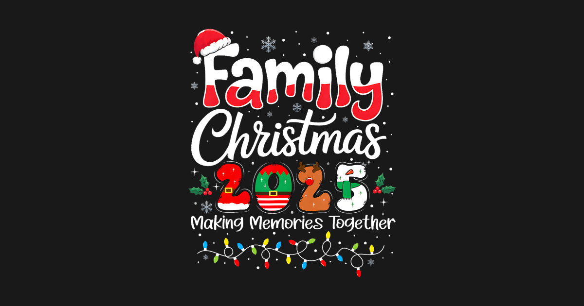 Family 2025 Squad Santa - Matching Family Christmas - T-Shirt | TeePublic
