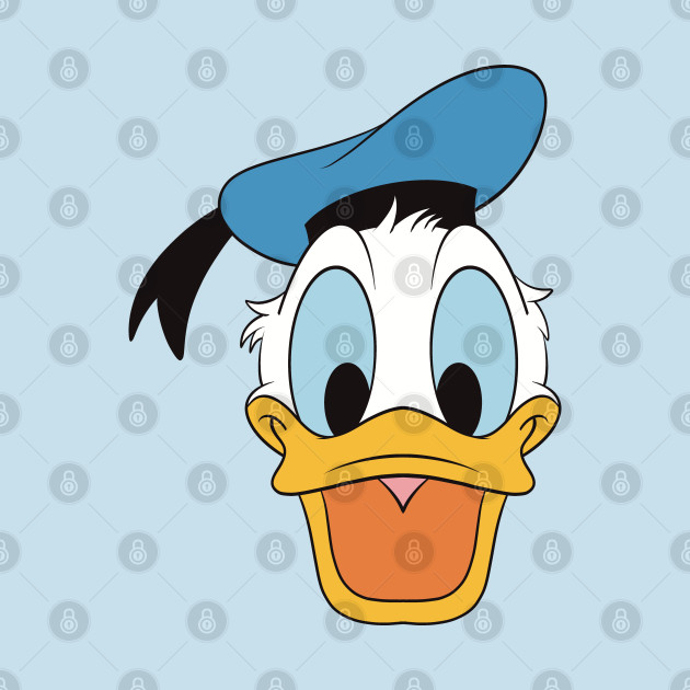 Happy Donald - Donald Duck - T-Shirt | TeePublic