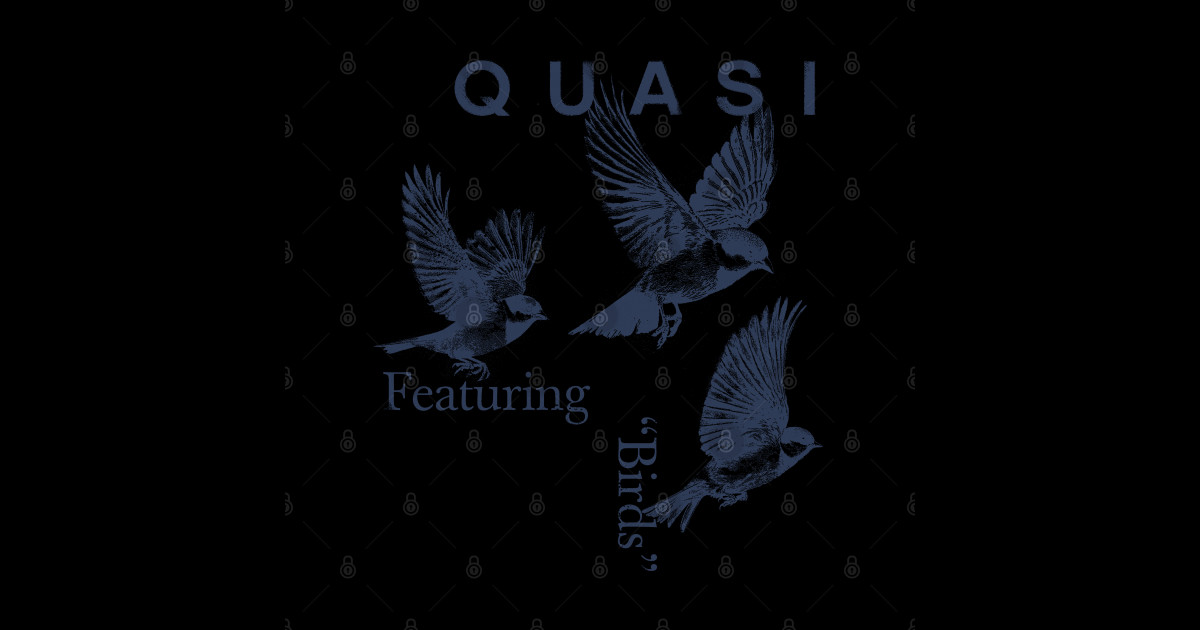 Quasi -----"Featuring Birds" ----- Original Art - Elliott Smith ...