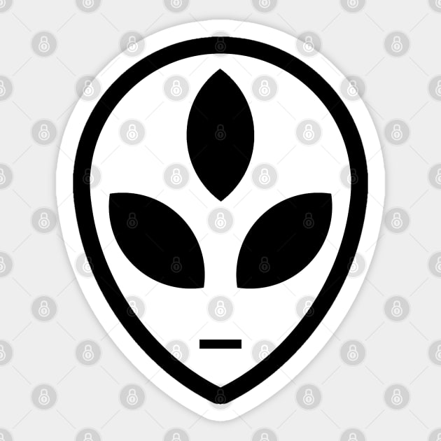Third Eyed Alien - Third Eye - Sticker | TeePublic