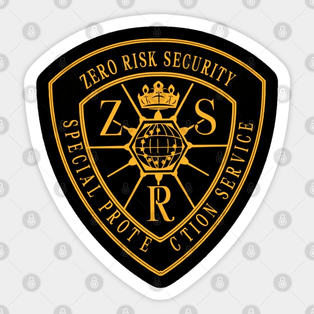 Zero Risk Security - Mgs - Sticker | TeePublic